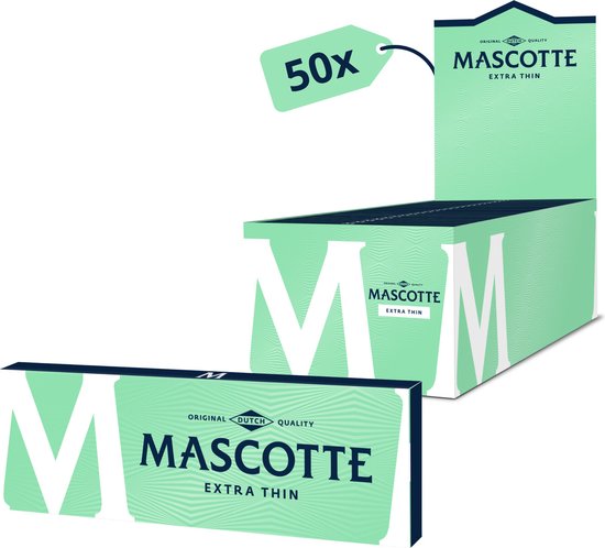 Mascotte - Mascotte Extra Thin Regular - Vloei - Mascotte vloeitjes ...