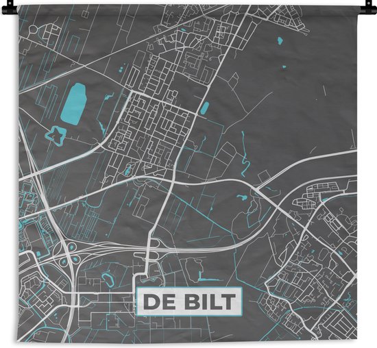 Wandkleed - Wanddoek - De Bilt - Kaart - Plattegrond - Stadskaart ...