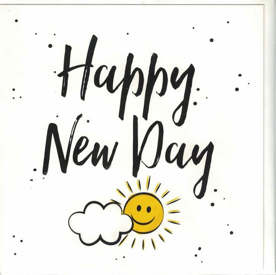 Wenskaart - Kaart - Happy New Day | bol