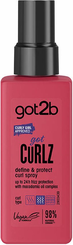 Schwarzkopf Mass Market Got2b Got Curlz Define & Amp; Protect Curl ...