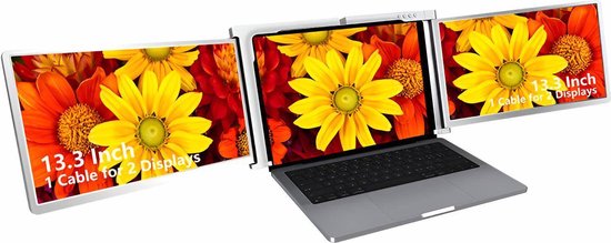 Supreme Solutions® Portable Monitor - Full HD - Extra beeldscherm ...