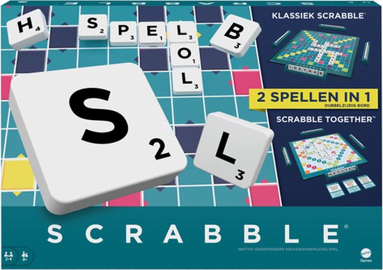 Scrabble Together - Bordspel - Twee spellen in een | Games | bol