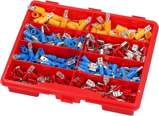 340-delig Kalitec platte stekkerdoosset, gedeeltelijk geïsoleerd ...