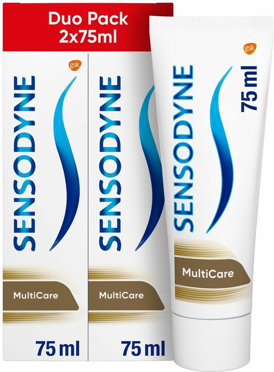 Sensodyne Tandpasta MultiCare Duo - 3 x 2 pack 75 ml ...