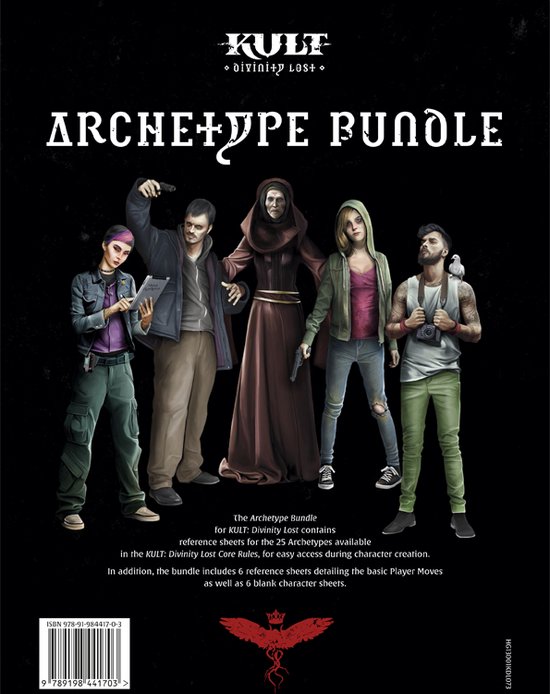 KULT: Divinity Lost - Archetype Bundle - Roleplaying Game - Engelstalig ...