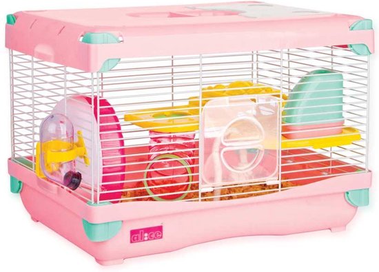 Happet - Rodent Cage Gremi Adventure Land / L Pink - Hamster - Z-k806pl ...
