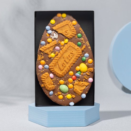 Luxe Paasei Lotus - Chocolade Cadeau - Paas Chocolade - Melk ...
