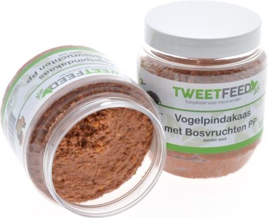 12x Tweetfeed Vogelpindakaas Bosvruchten 350 gram PP | bol