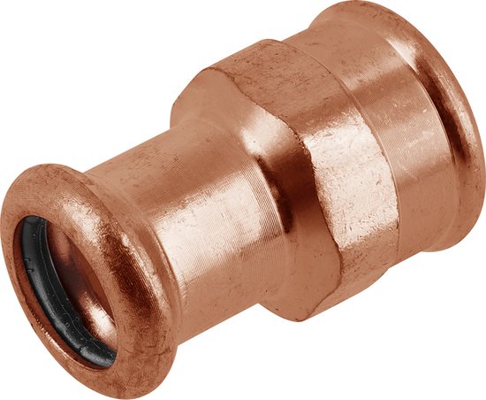 Bonfix Pressfitting roodkoper WATER Schroefbus 1/2 x 22 - lange binnendraad x press -... | bol