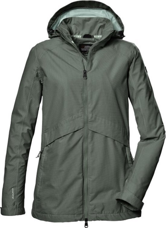 Killtec dames zomerjas - functionele jas - 41283 - groen - maat 44 | bol