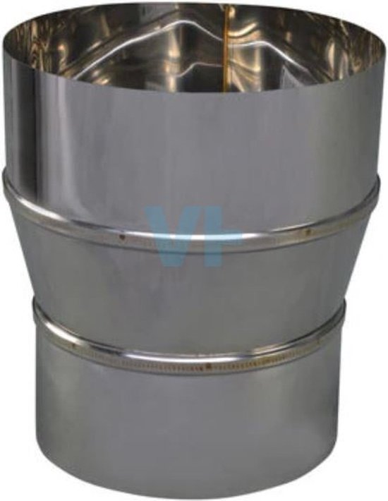 EW RVS verloopstuk 129 mm uitw. - 150 mm inw. | bol
