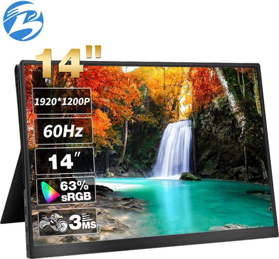 Portable Monitor - Draagbaar Laptopscherm - TCH - USB-C - Reizen ...