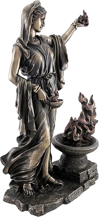Veronese Design Beeld/figuur - Hestia Griekse Godin van het Vuur en de ...