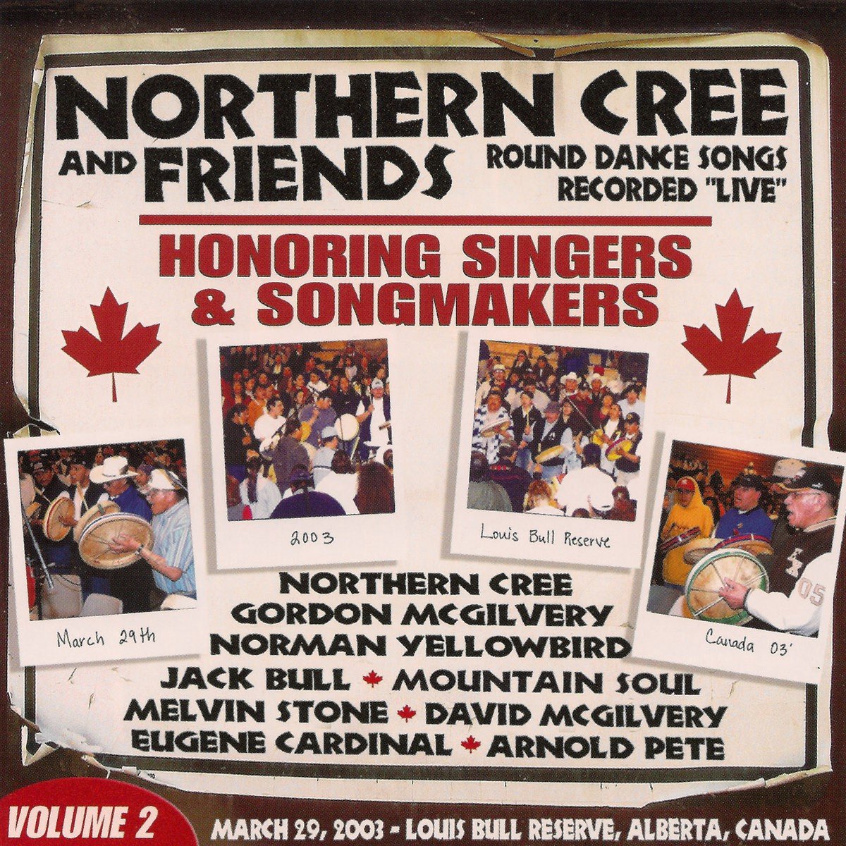 Northern Cree - Northern Cree And Friends, Volume 2 (CD), Northern Cree ...