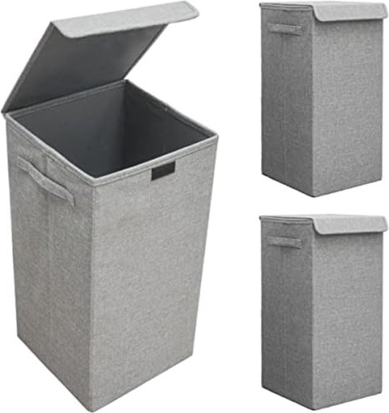 Wasmand Riet - Wasmand Riet Met Deksel | bol