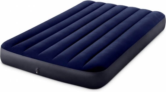 - Luchtbed - Luchtbedden - Kamperen - Blauw - 191 x 137 x 25 cm | bol