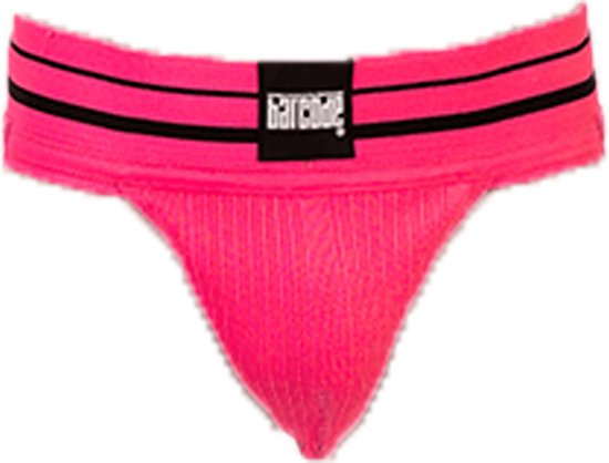 Barcode Berlin Andreus Jockstrap Pink-Black - MAAT XL - Heren Ondergoed - Jockstrap... | bol