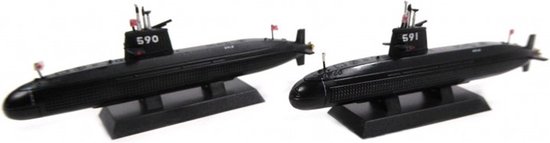 ATLAS JMSDF68 SS 590 OYASHIO - SS 591 MICHISHIO JAPAN SUBMARINES | bol
