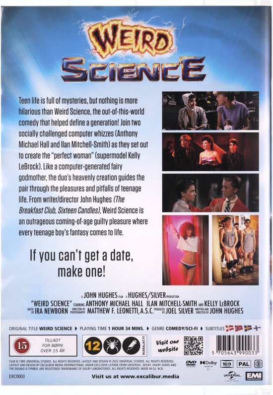 Weird Science (Dvd), Ilan Mitchell-Smith | Dvd's | bol