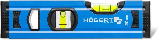 Aluminium Waterpas 20 cm, met 2 waterpasniveaus | bol