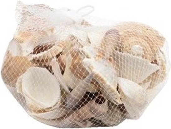 Set van 2 zakjes decoratie/hobby schelpen 400 gram - Echte schelpjes ...