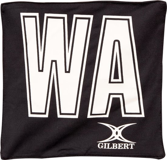 Gilbert Netball Patch Pro Bibs - One Size - Zwart / Wit | bol