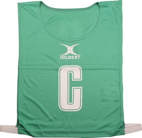 Gilbert Netball Monochrome Netball Bibs - Large - Groen | bol