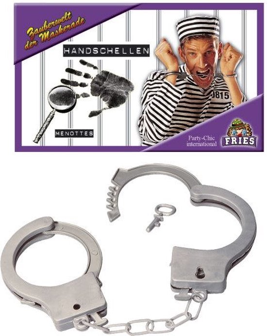 Handboeien Plastic - Grijs | bol