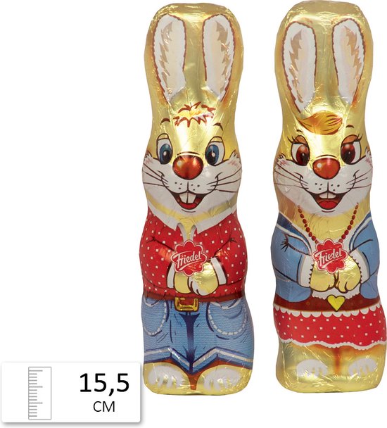 Candy freaks voordeel paas pakket - Chocolade paashazen - 2 x 60 gram ...