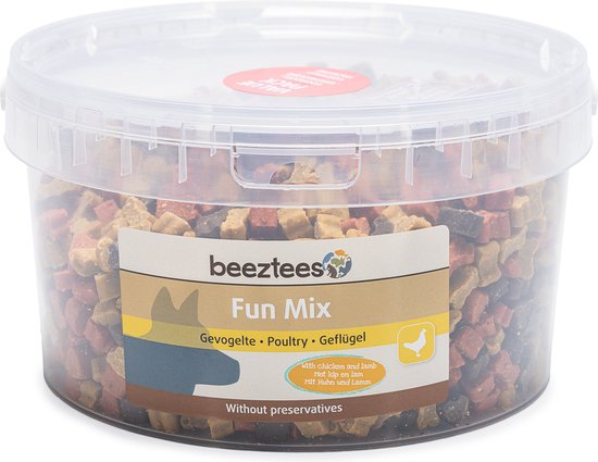 Beeztees Fun Mix - Hondensnack - 1400 gram | bol