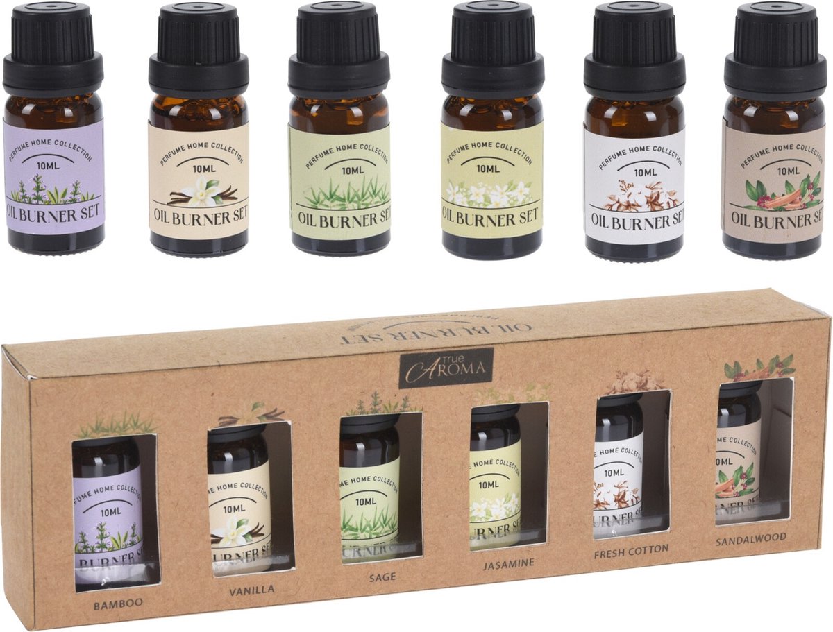 Essentiële Olie - Set 100% Natuurlijk - Aromatherapie - olie voor aroma ...