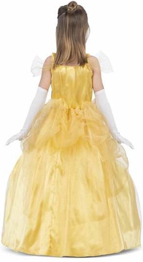 KOSTUUMS VOOR KINDEREN- MY OTHER ME- GEEL- PRINSES BELLE -4 ONDERDELEN-kostuum voor... | bol