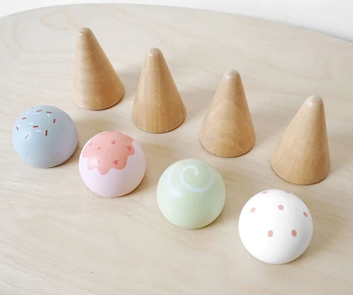 Houten ijsco kraam speelset | bol