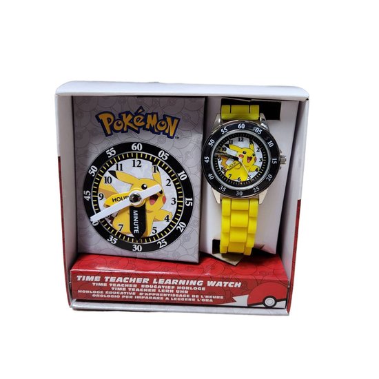 Pokémon Horloge Time Teacher Pikachu | Games | bol