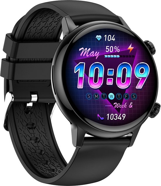 Kiraal Sparkle - Schitterende Smartwatch - Functioneel - Geschikt Voor ...