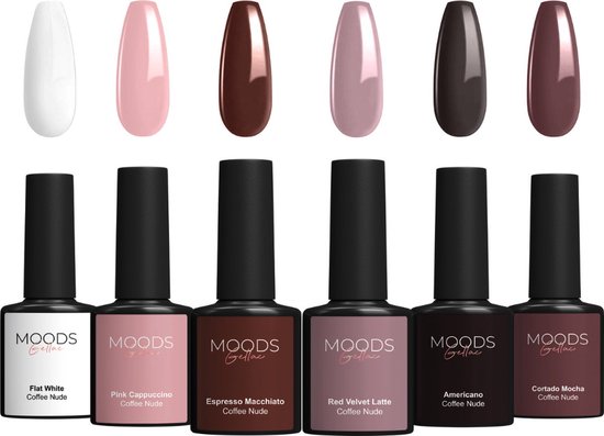 Moods Gellac BIAB - Builder in a Bottle – BIAB Nagel Builder Gel - Coffee Nude - HEMA... | bol