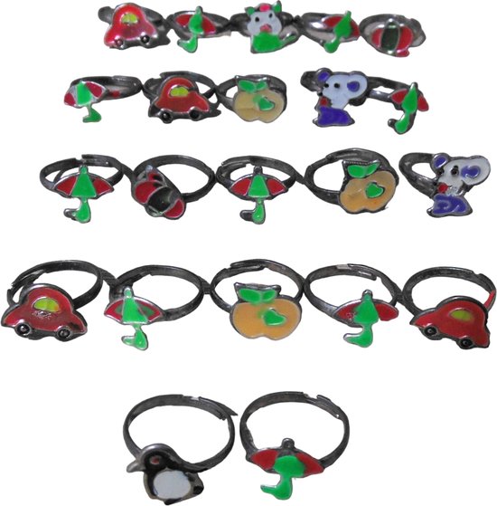 Kinder ringen set van 22 stuks. | bol