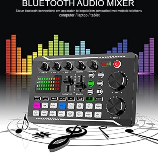 Mengpaneel dj - Mengpaneel mixer - Mengpaneel met versterker ...