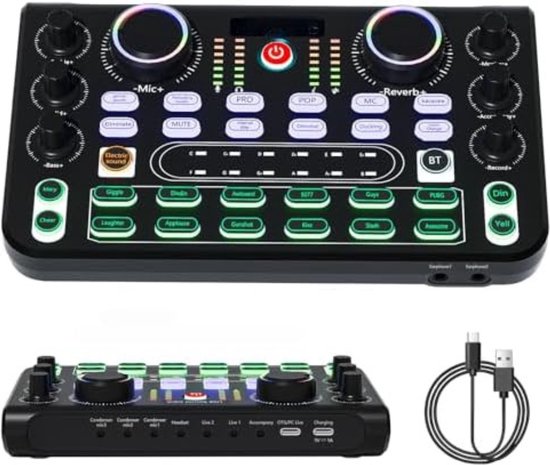 Mengpaneel dj - Mengpaneel mixer - Mengpaneel met versterker ...