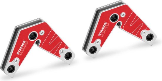 Stamos Lasmagneet - set van 2 - 60/90 ° - 17 kg | bol