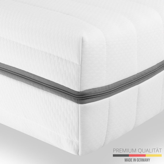 Matras 200x200 - ERGONOMISCH MATRAS H2 H3 - Hoogte 18cm - 7 zones ...