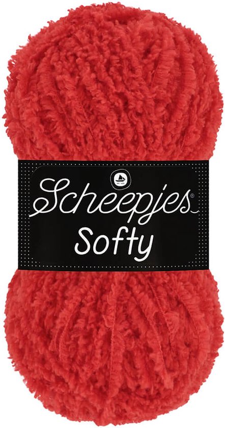 Scheepjes Softy 50g - 485 Rood | bol