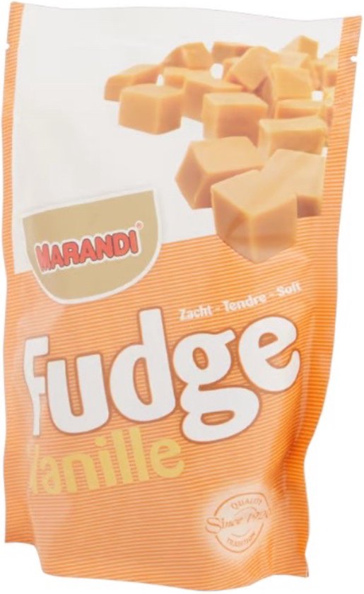 Marandi Fudge Vanille - 180 gram - Snoep - Zacht Karamel - Toffee | bol