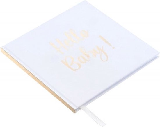 Gastenboek Geboorte 'Hello Baby' | bol