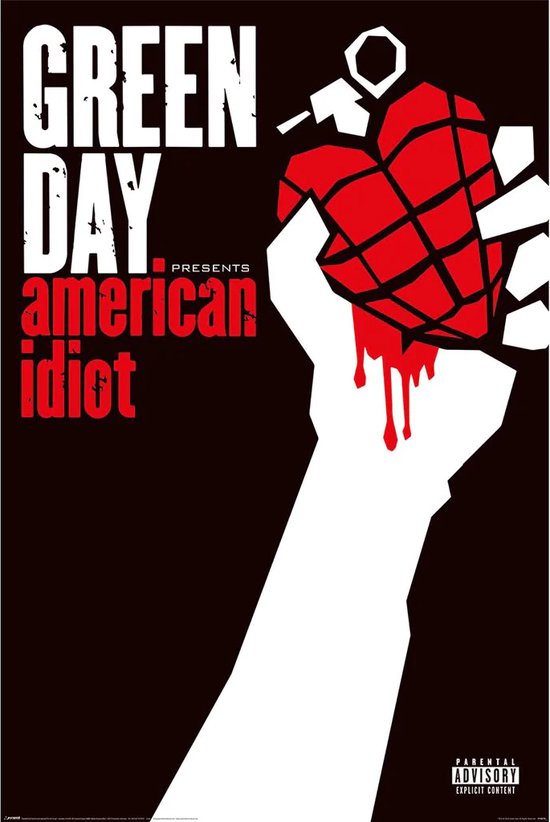 Greenday American Idiot Poster 61x91.5cm | bol