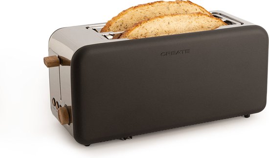 Create Broodrooster - Breed brood - 6 bruiningsstanden - 1500W - TOAST ...