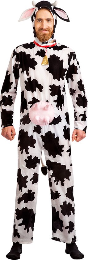 Boland - Kostuum Crazy cow (M/L) - Volwassenen - Koe - Koe | bol