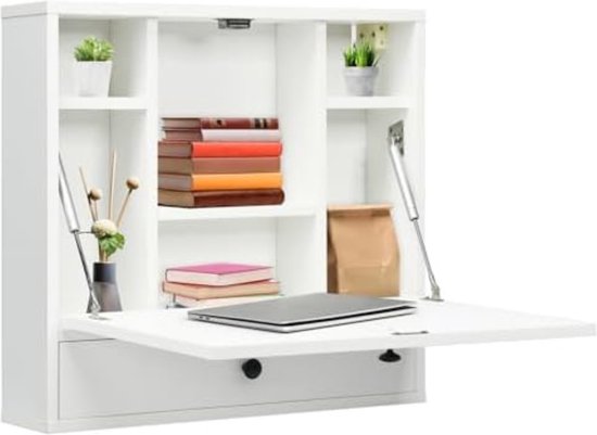 Inklapbare Bureau - Wandbureau Inklapbaar - Wandbureau - Bureau Muur ...