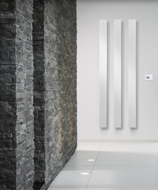 Vasco Beams elektrische radiator 150x1800 950w s600, wit | bol