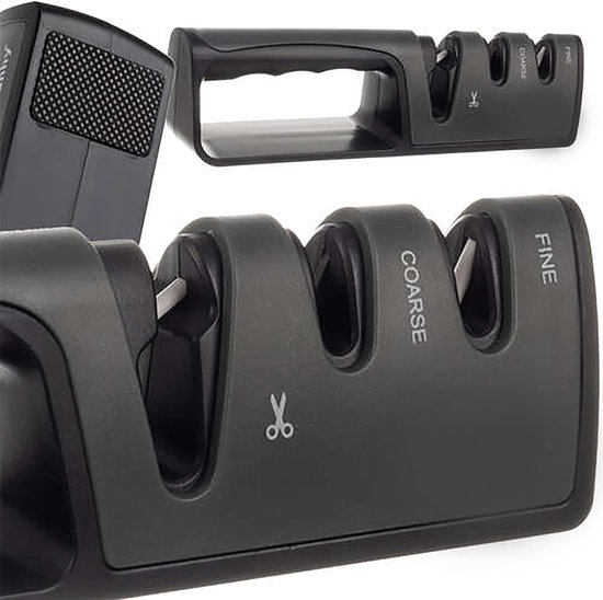 Professionele Messenslijper - Doortrekslijper - Zwart - Anti slip ...